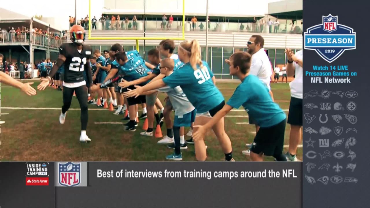Best interviews from training camps around the NFL