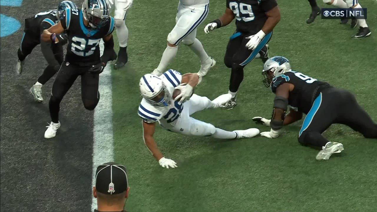 Indianapolis Colts running back Jonathan Taylor's first touchdown ...