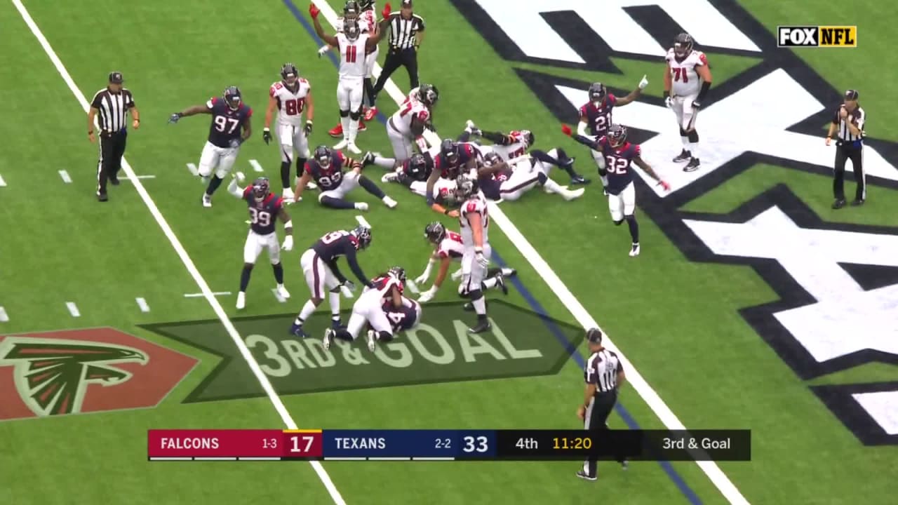 Matt Ryan fights through scrum for goal-line TD