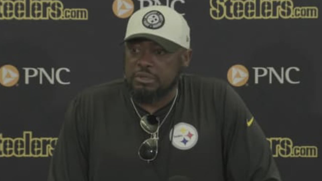 Pittsburgh Steelers head coach Mike Tomlin on starters playing vs.Tampa ...