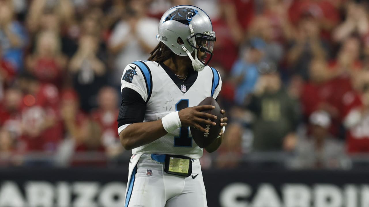 He's back! Carolina Panthers quarterback Cam Newton picks up TD No. 2 ...