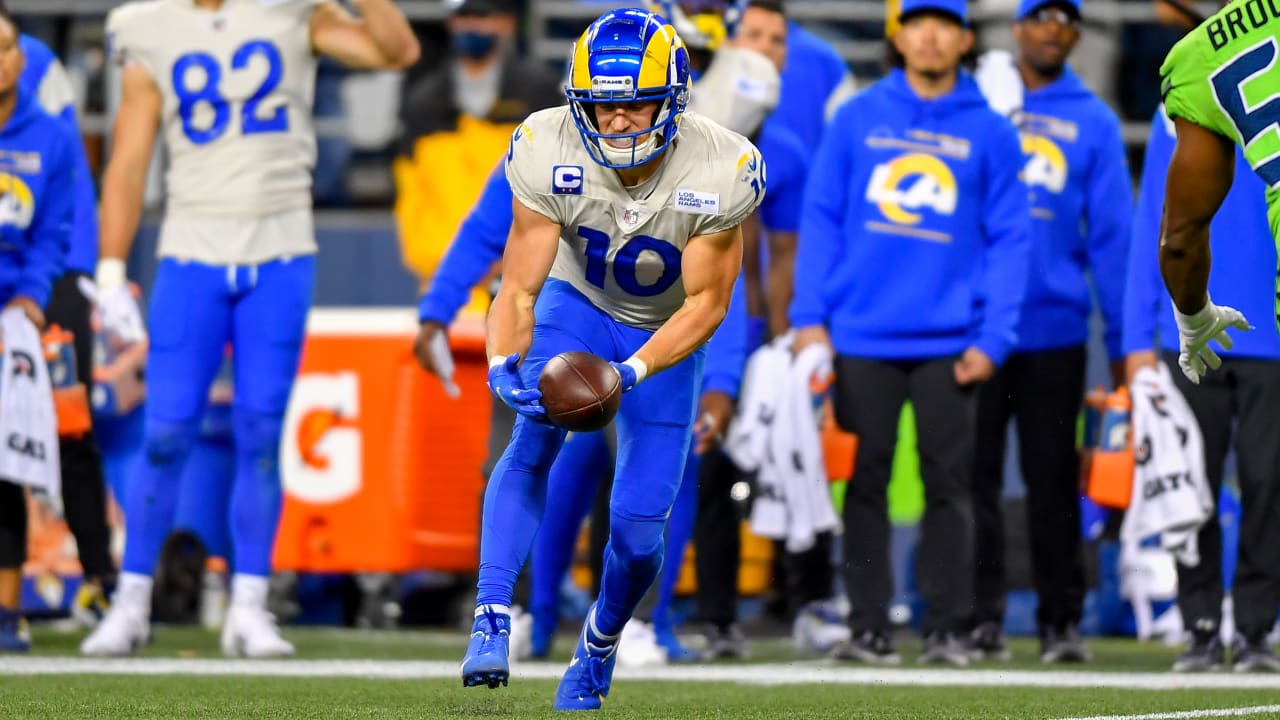 'Wow, what a catch by Kupp!' Los Angeles wide receiver Cooper Kupp ...