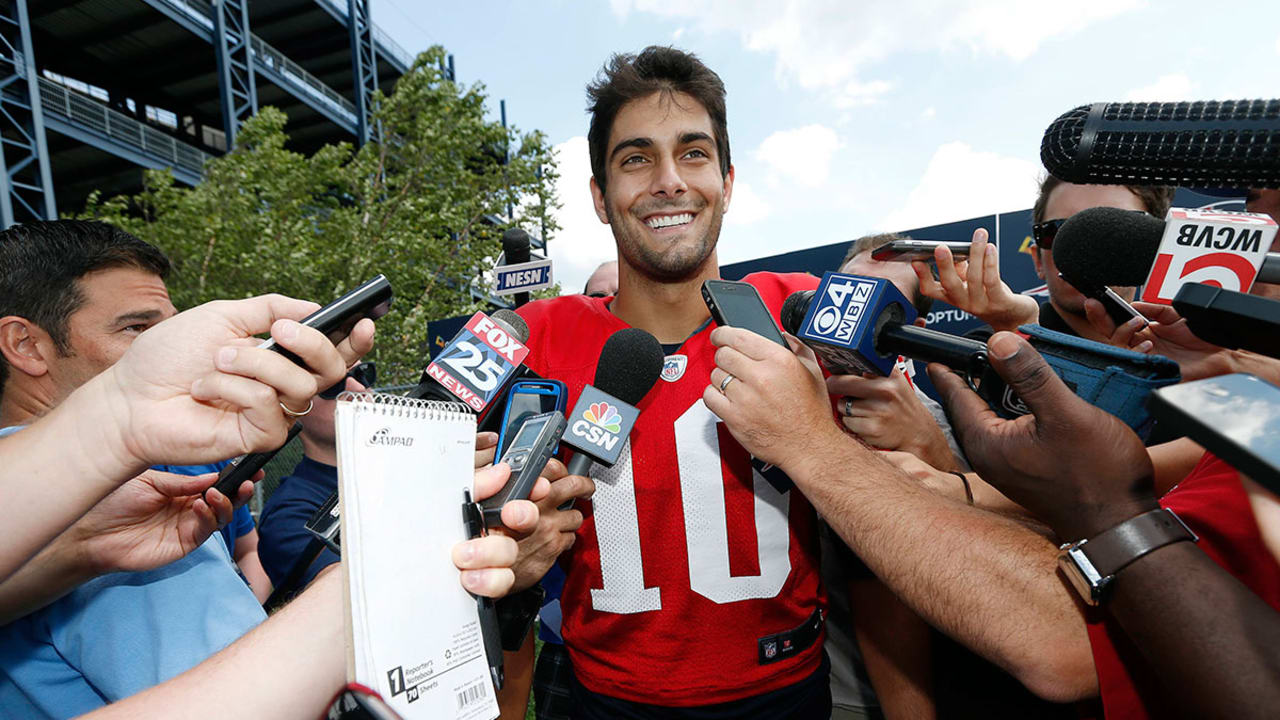 Jimmy Garoppolo scouting report: Pats' life without Tom Brady