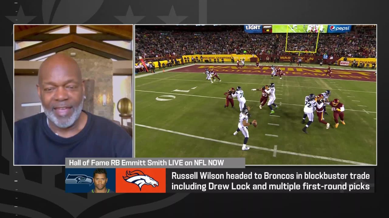 Hall of Fame running back Emmitt Smith: Quarterback Russell Wilson ...