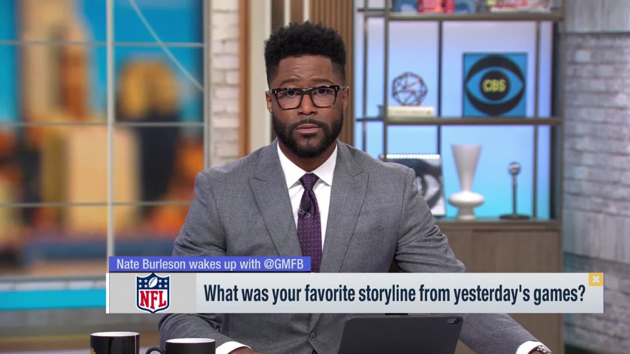 Nate Burleson reveals his favorite toe drag swag from Week 8