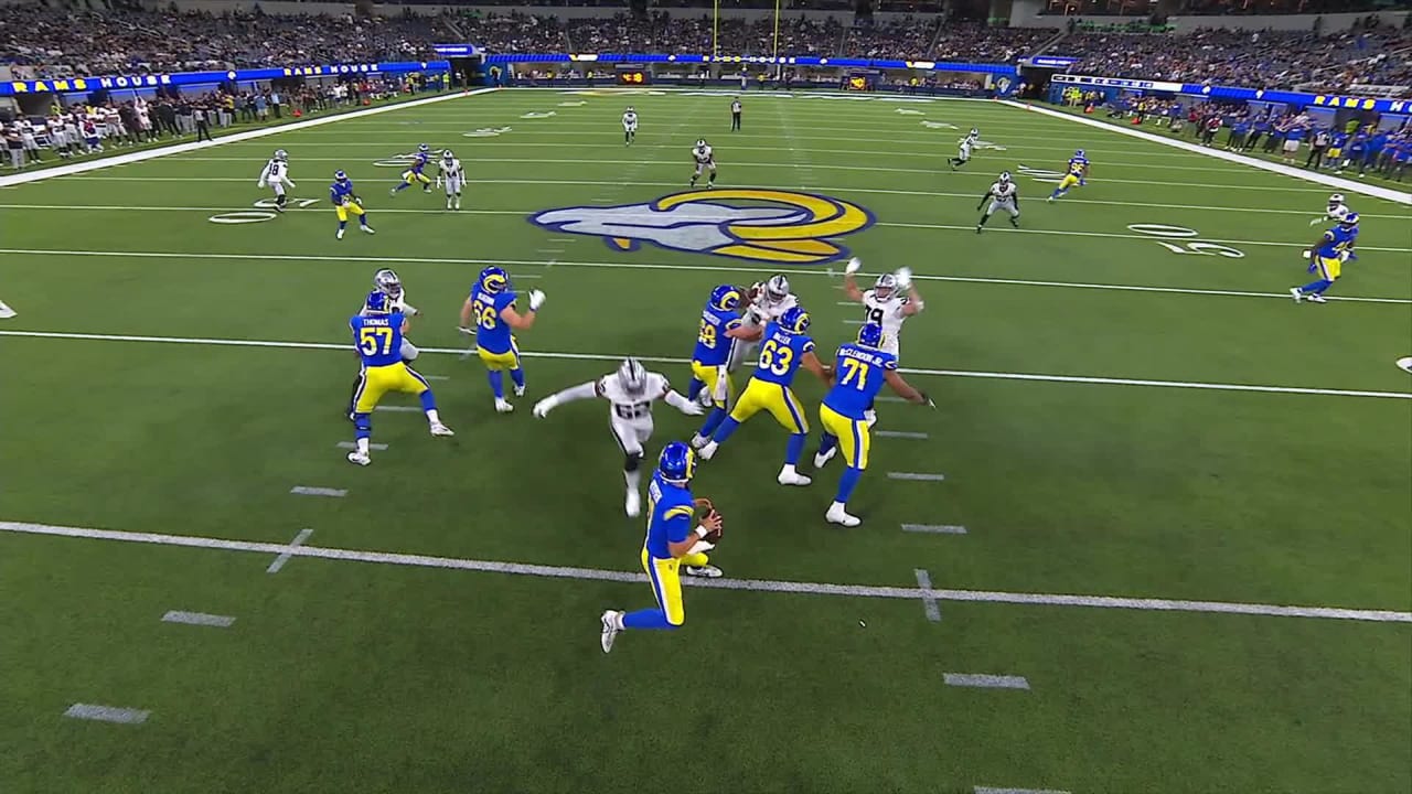 Las Vegas Raiders defensive lineman David Agoha ambushes Los Angeles ...