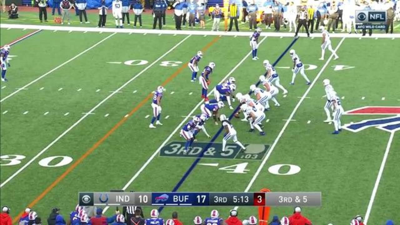 Indianapolis Colts tight end Trey Burton lays out for scooping ...