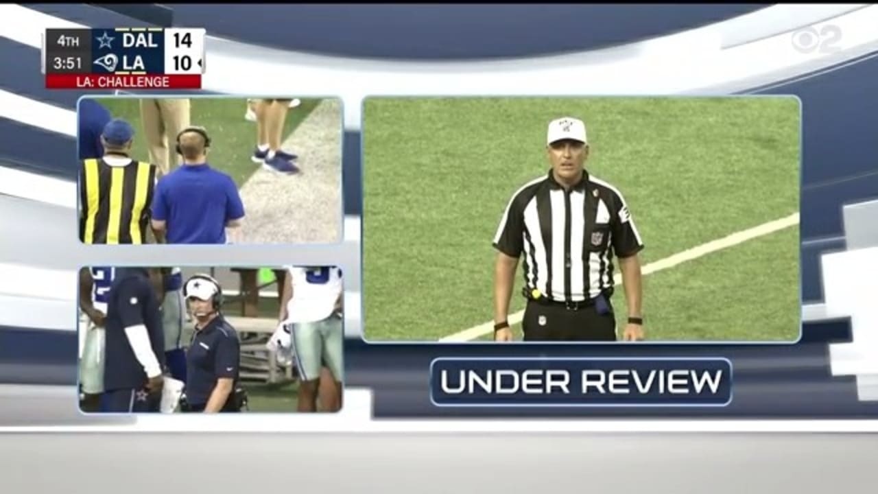 McVay successfully challenges pass interference play