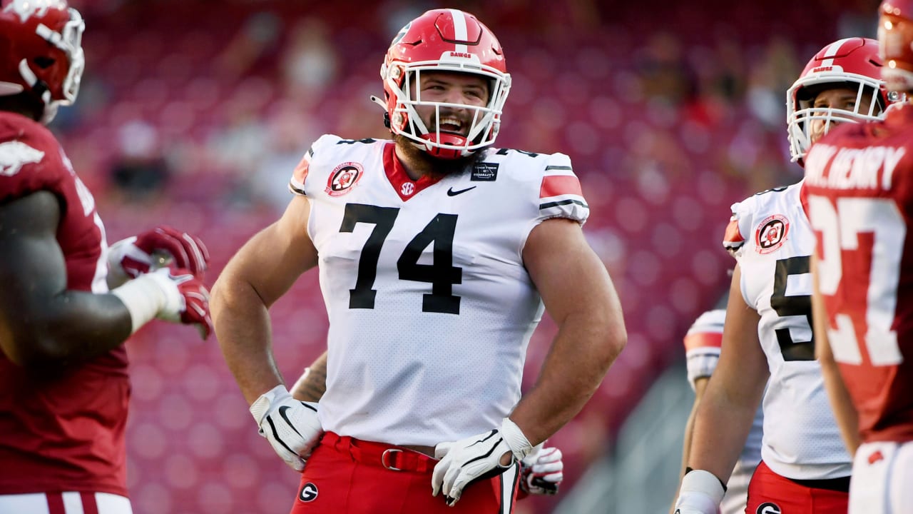 Baltimore Ravens select Georgia Bulldogs guard Ben Cleveland with No ...