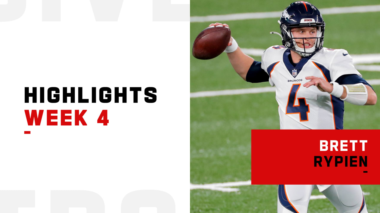 Denver Broncos quarterback Brett Rypien's best throws from first NFL ...