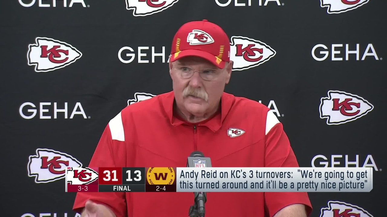 Kansas City Chiefs head football coach Andy Reid discusses fixing the ...