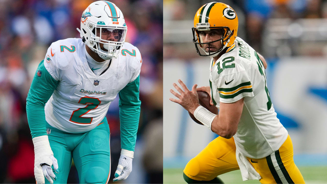 Dolphins' Bradley Chubb 'excited' to play Aaron Rodgers, Jets twice a ...