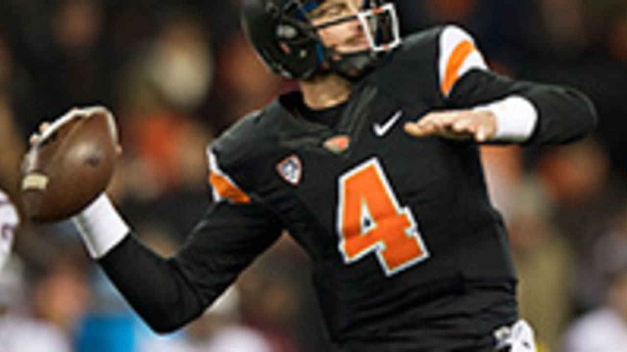 Sean Mannion of Oregon State has look of an NFL QB at pro day