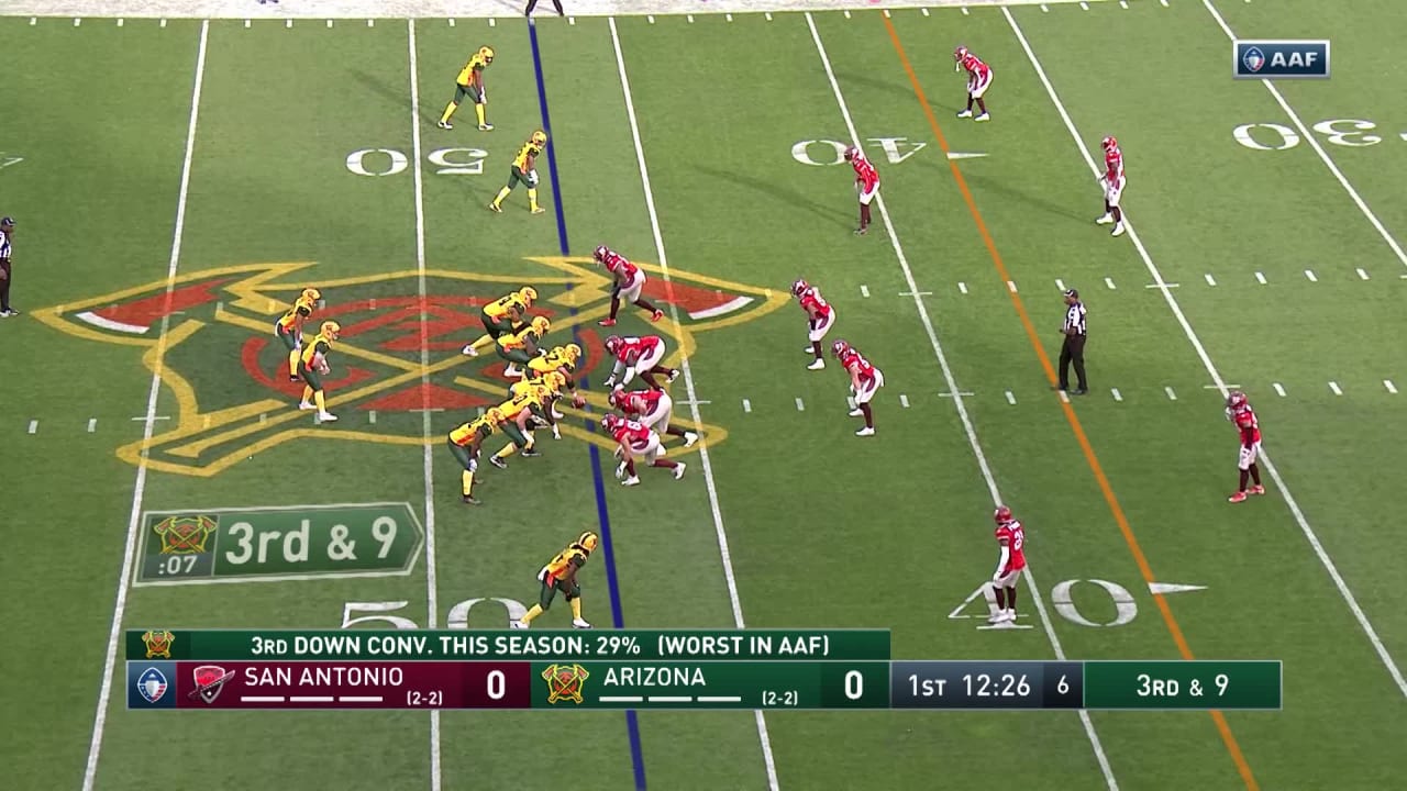 San Antonio Commanders vs. Arizona Hotshots highlights | Alliance of ...