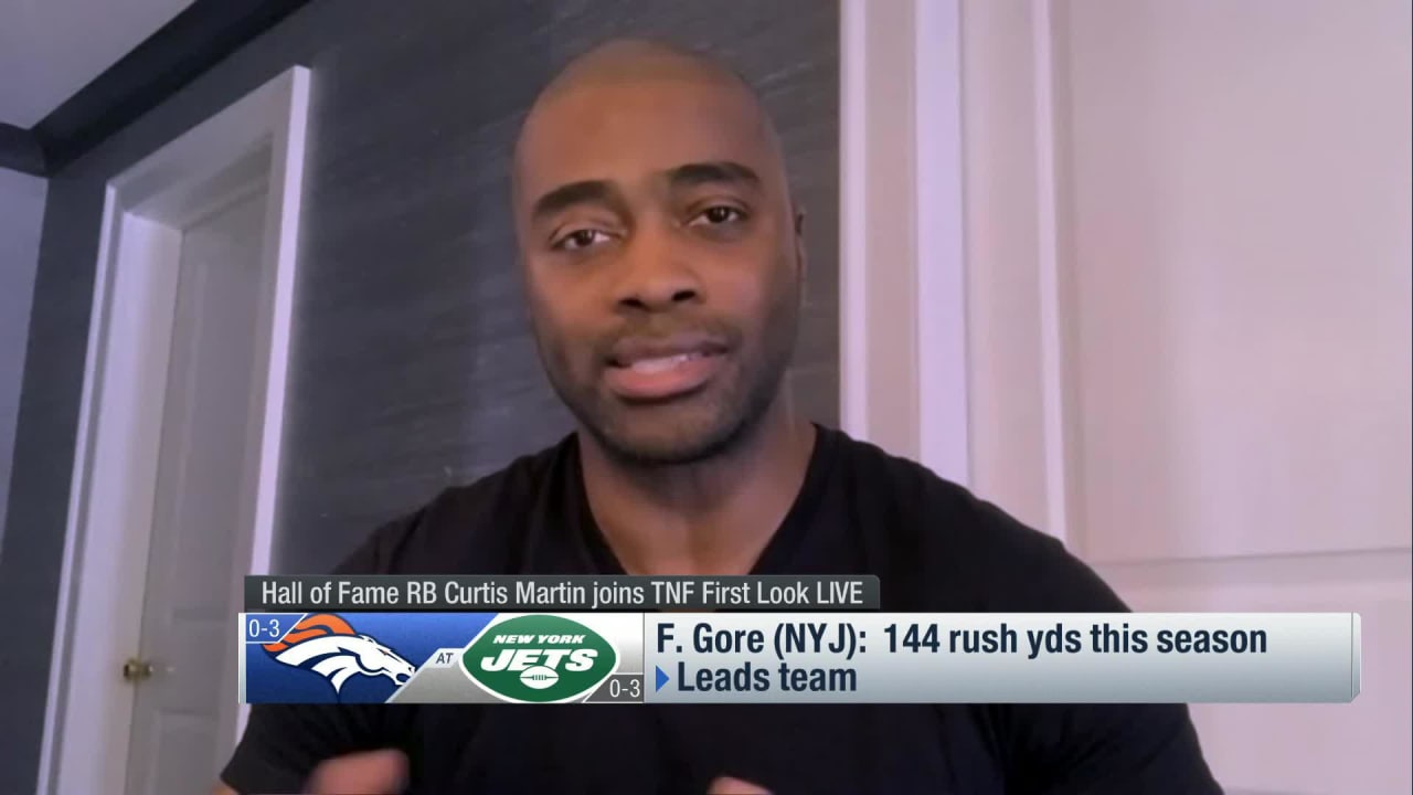 Hall of Fame running back Curtis Martin discusses Denver Broncos-New ... Hall of Fame running back Curtis Martin discusses Denver Broncos-New ...