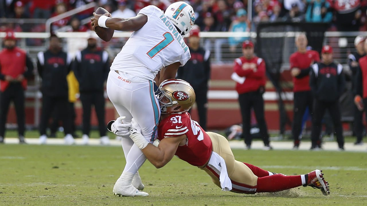 San Francisco 49ers defensive end Nick Bosa's best plays in 3-sack game ...