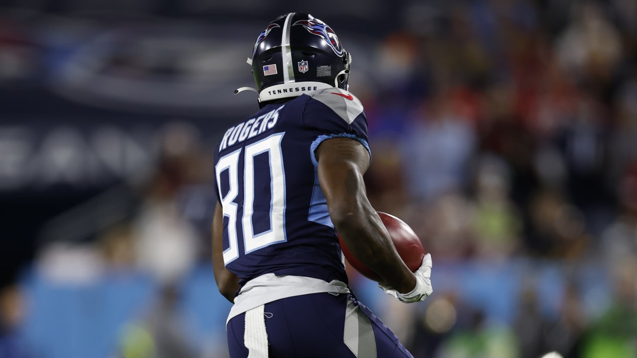 Tennessee Titans wide receiver Chester Rogers finds space to break ...