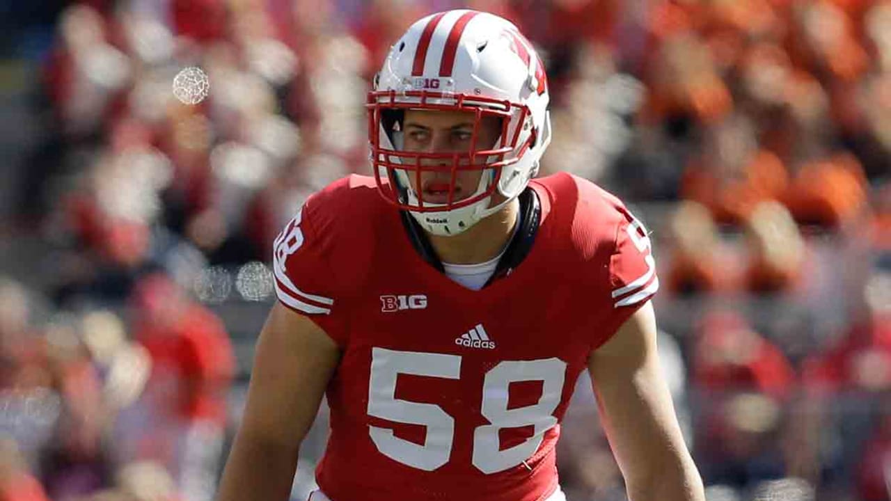 Joe Schobert gets close look at Wisconsin's pro day