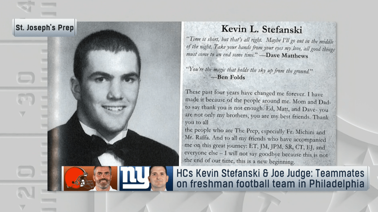 Throwback: New York Giants head coach Joe Judge, Cleveland Browns head ...