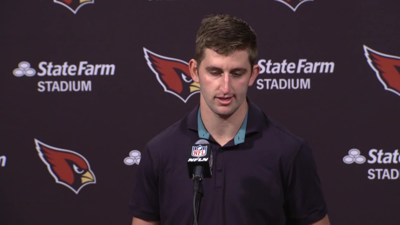 Arizona Cardinals quarterback Josh Rosen gives credit to offensive ...