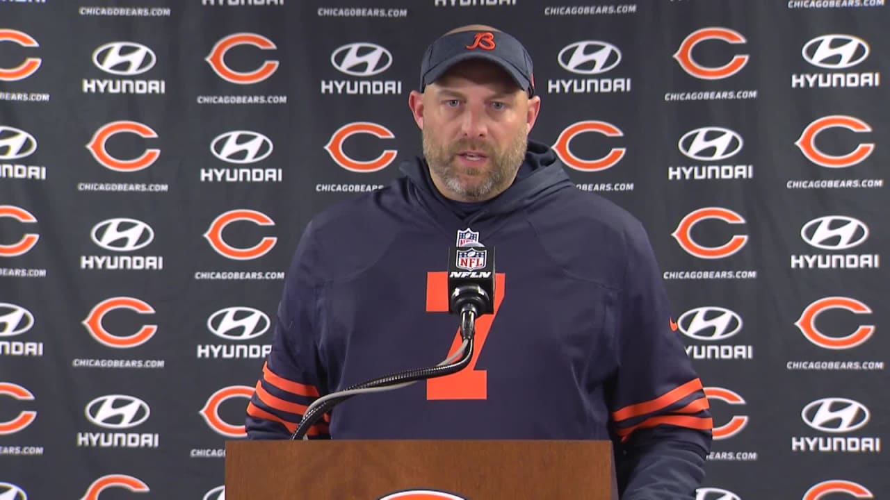 Bears postgame press conference