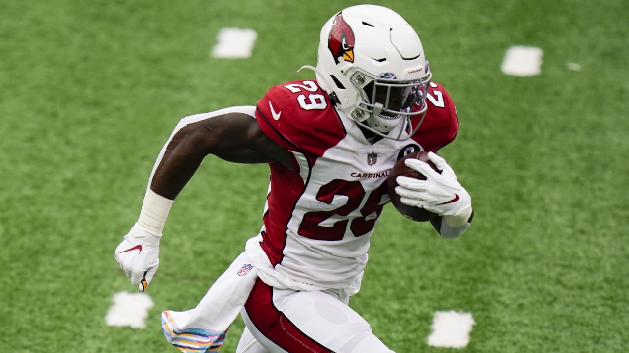 Arizona Cardinals running back Chase Edmonds turns on the jets on 29 ...