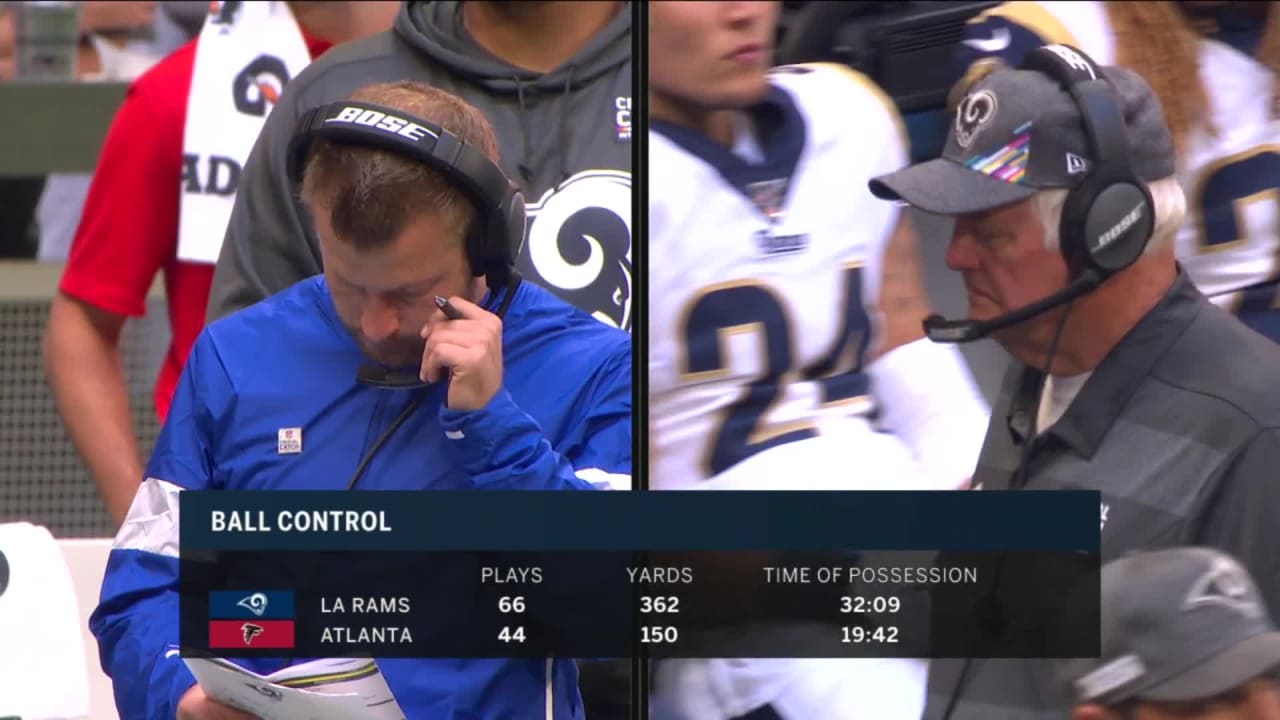 Matt Ryan heads to the locker room with apparent leg injury