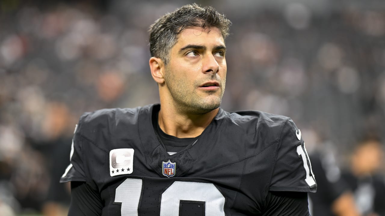 Raiders QB Jimmy Garoppolo 'dodged a big bullet' with back injury ...