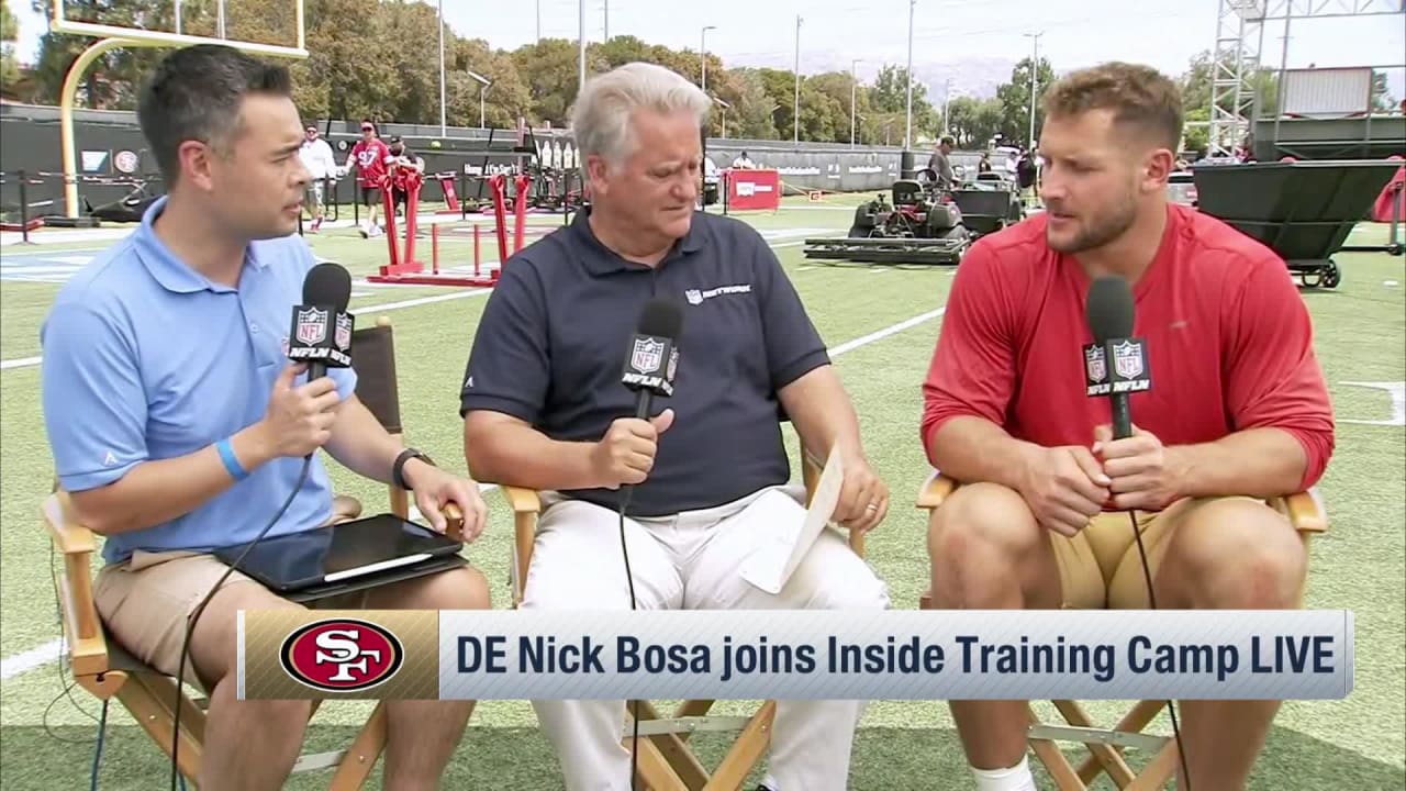 San Francisco 49ers defensive end Nick Bosa: You 'need a few practices ...