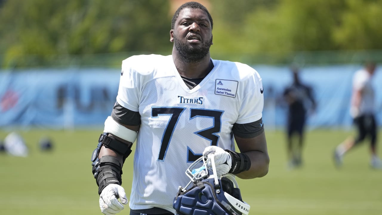 Titans RT Jamarco Jones waived after multiple training camp fights