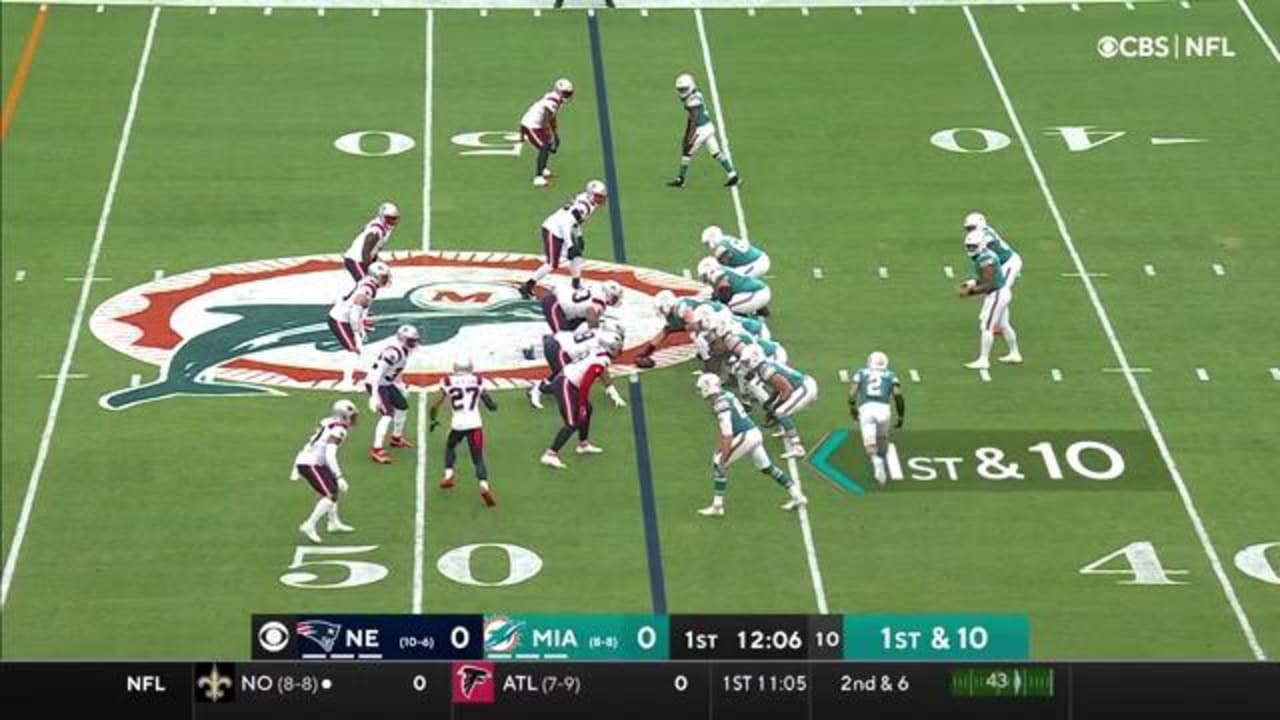 Miami Dolphins quarterback Tua Tagovailoa's RPO slant pass is right on ...