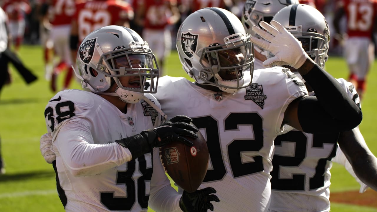 Las Vegas Raiders safety Jeff Heath turns into RB after CLUTCH INT of ...