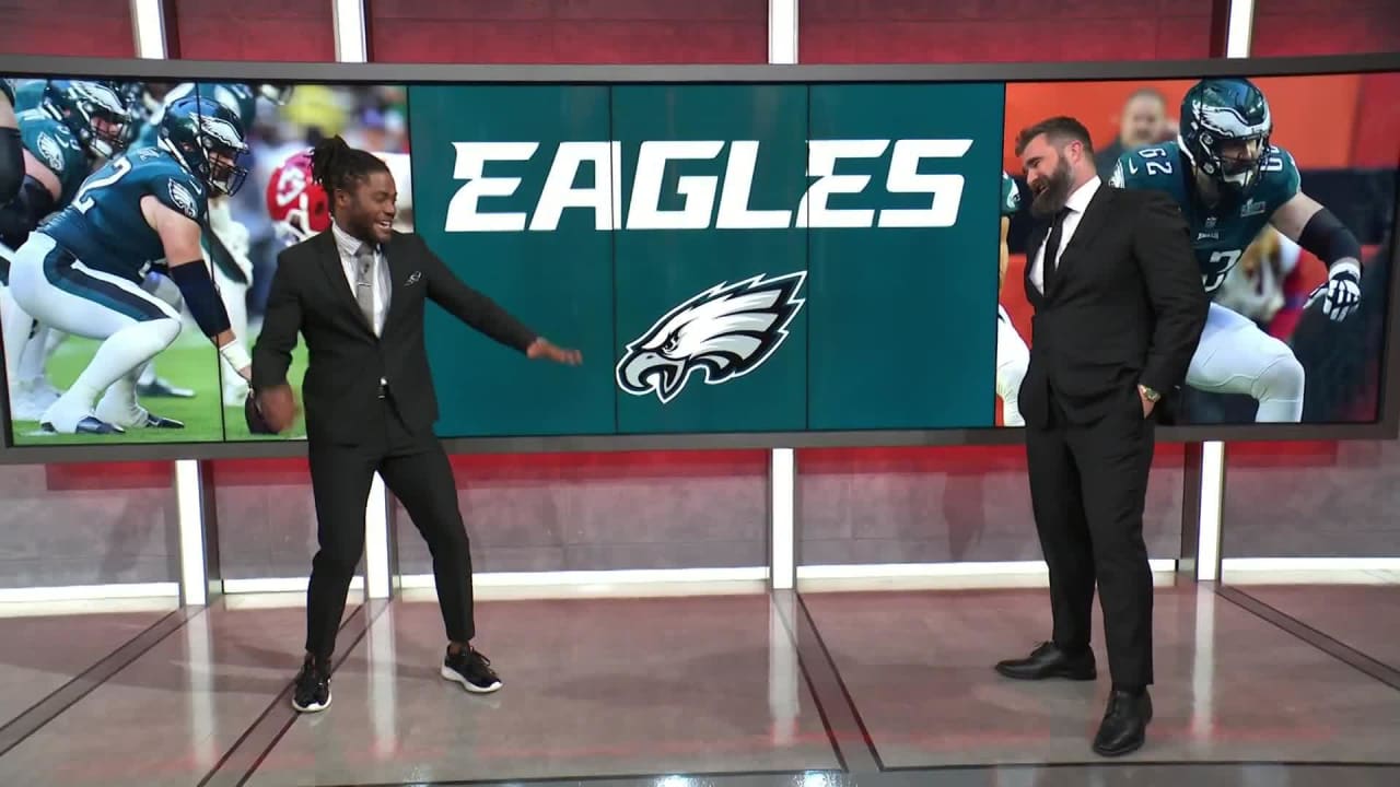 Center Jason Kelce joins 'NFL Total Access' to break down Philadelphia ...