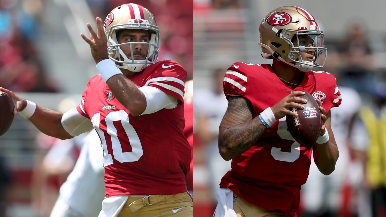 Niners preview explosive potential of two-quarterback rotation in win ...
