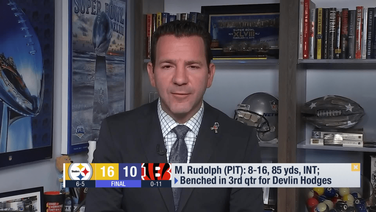 Ian Rapoport looks at Steelers' QB situation after benching of Mason ...
