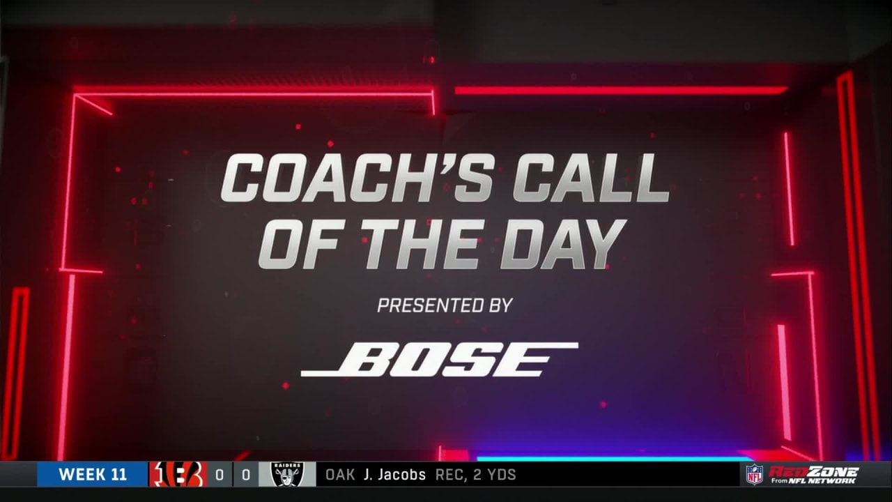 Coach's Call of the Day | Week 11