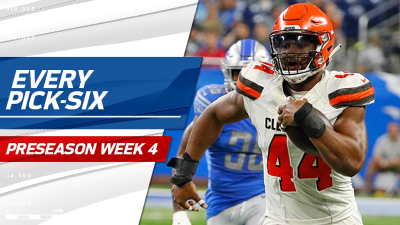 Every pick-six | Preseason Week 4