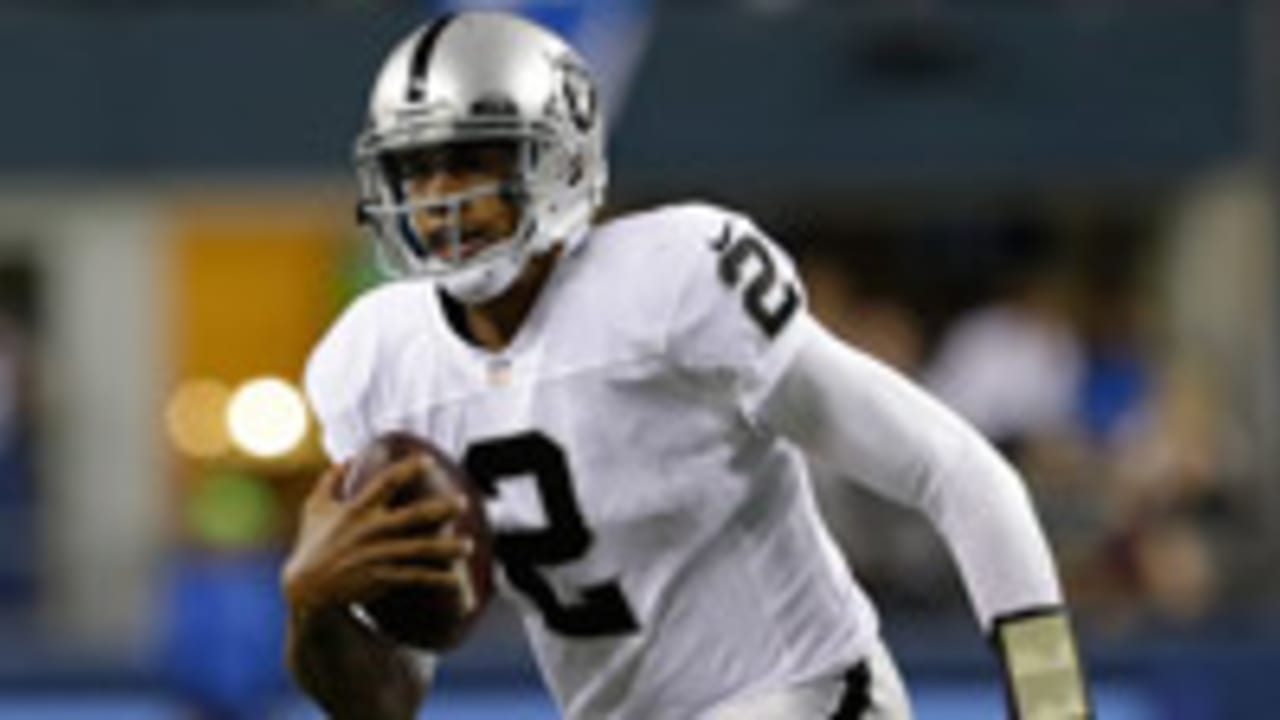 Terrelle Pryor takes Raiders' No. 1 reps; Alex Barron cut