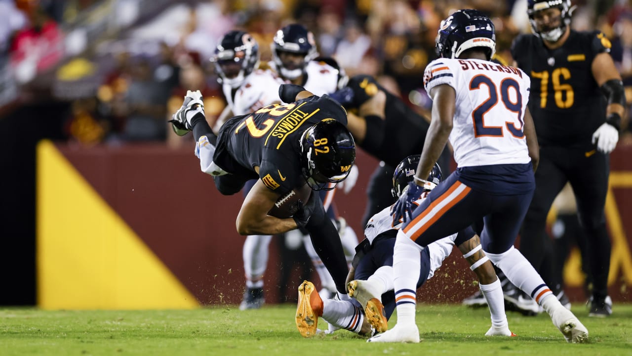 Chicago Bears Rookie defensive back Terell Smith rips ball from ...