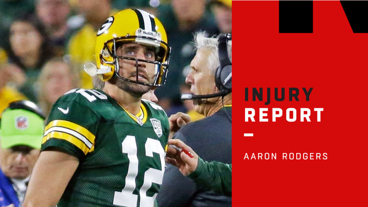 Injuries: Aaron Rodgers practices, still questionable