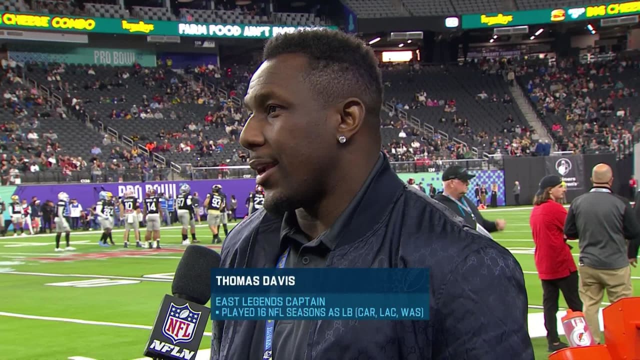 Former linebacker Thomas Davis shares the importance of being involved ...