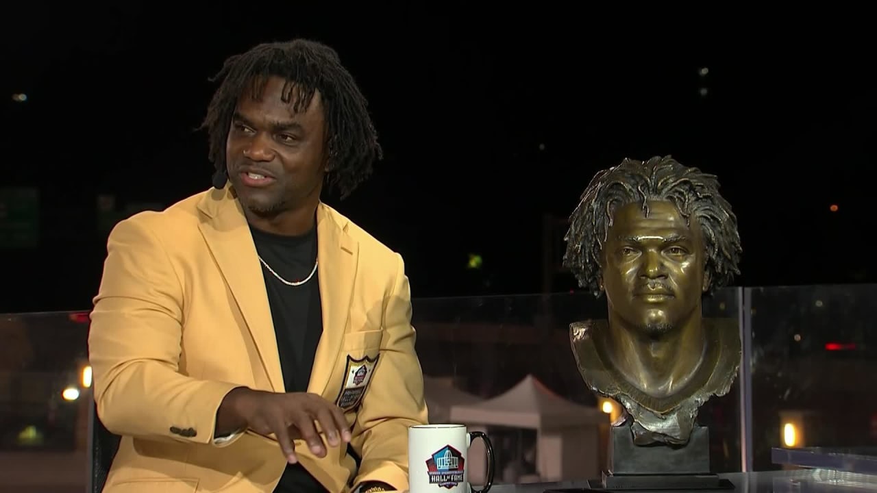 Pro Football Hall of Fame running back Edgerrin James explains what ...