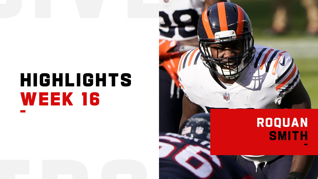 Chicago Bears linebacker Roquan Smith's biggest defensive plays vs. JAX ...