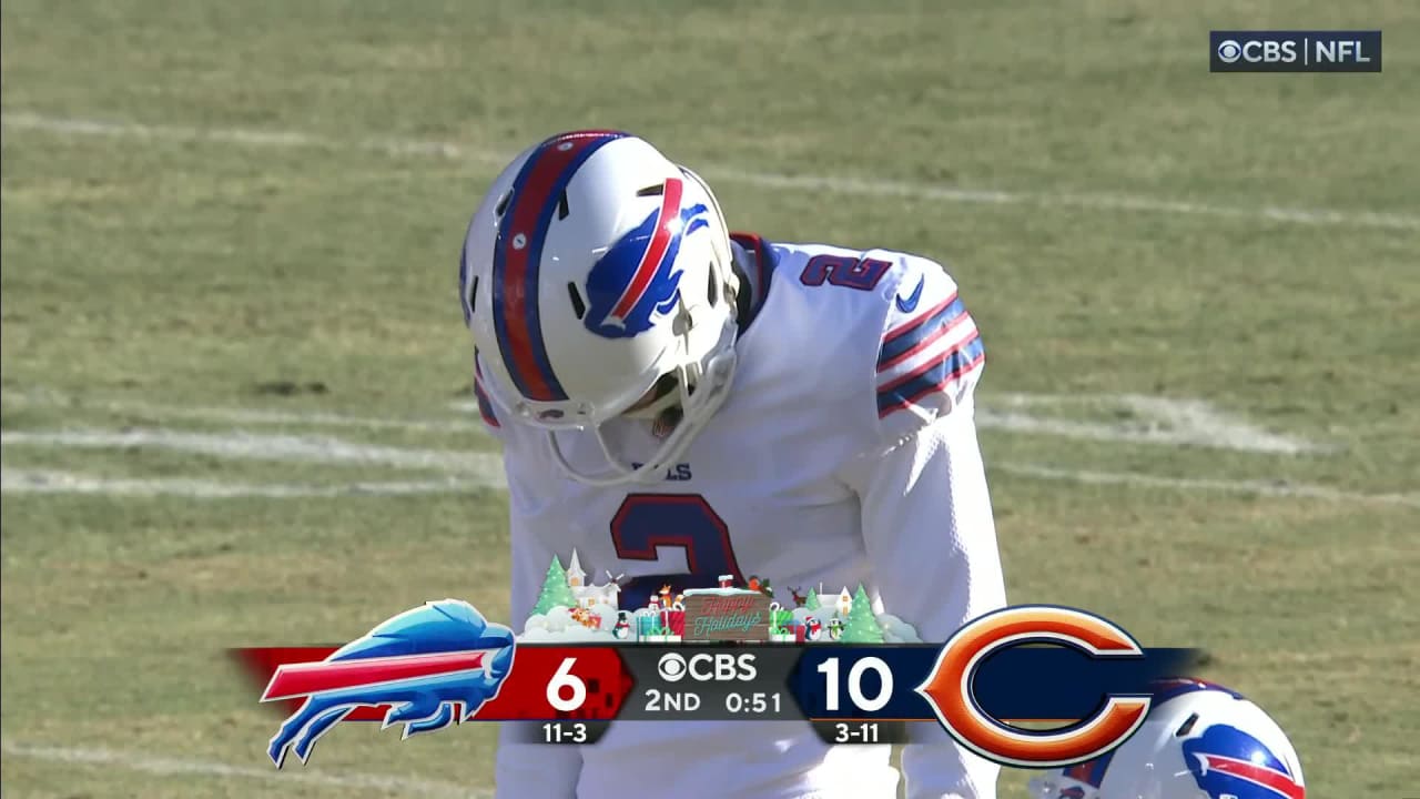 Another Buffalo Bills kicker Tyler Bass kick taken away from uprights ...