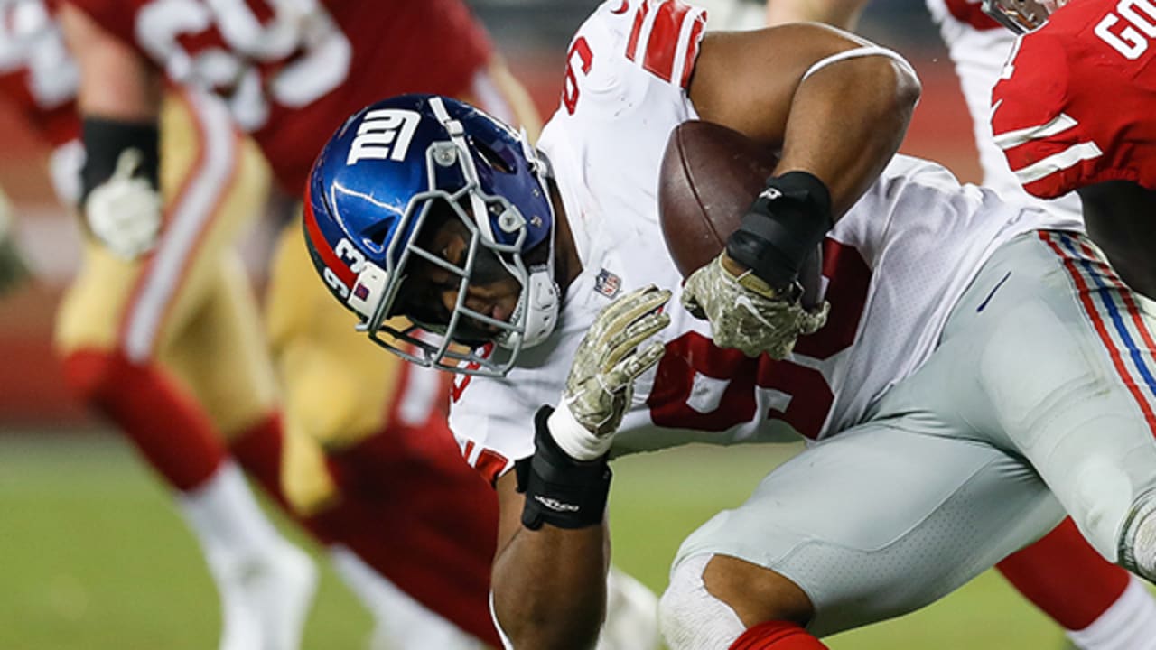 Goodson snags his second deflected interception of the game