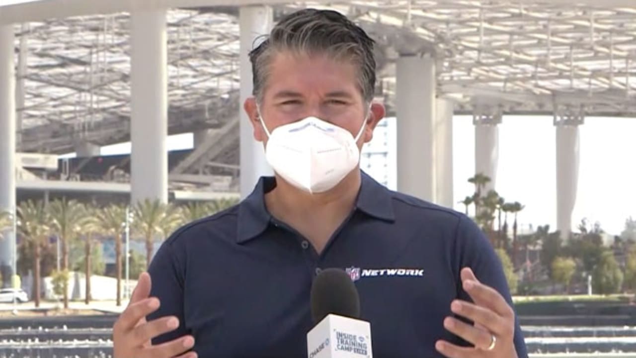 NFL Network's Omar Ruiz details some of the 'final touches' being put ...