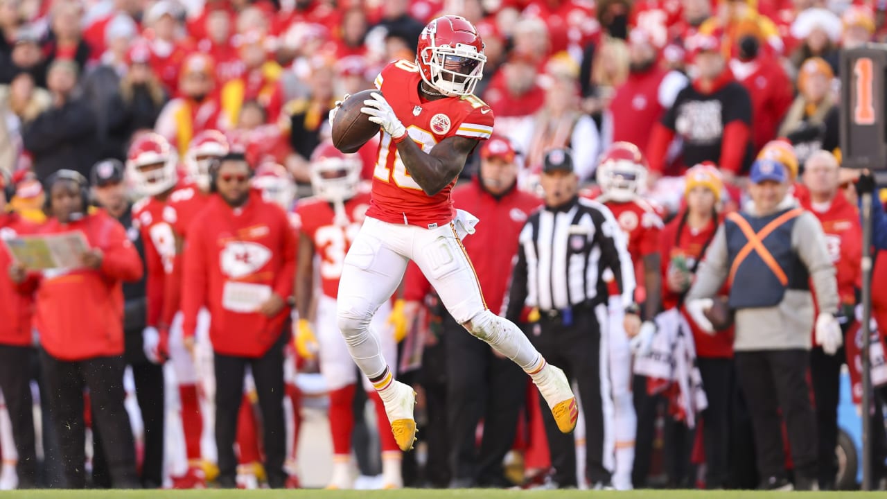 Every catch by Kansas City Chiefs wide receiver Tyreek Hill from 78 ...