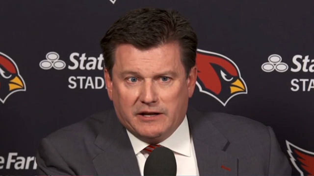 Arizona Cardinals chairman and owner Michael Bidwill addresses firing ...
