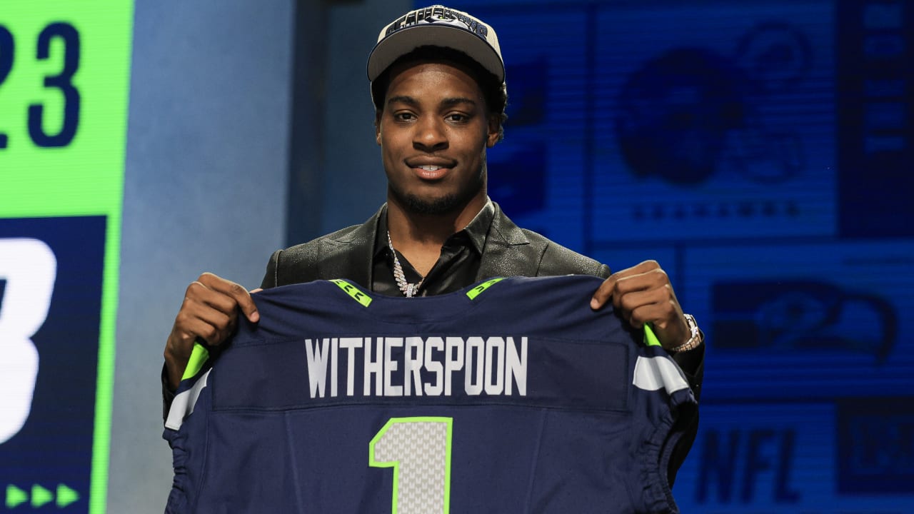 NFL Network's Bridget Condon: Pete Carroll calls CB Devon Witherspoon ...