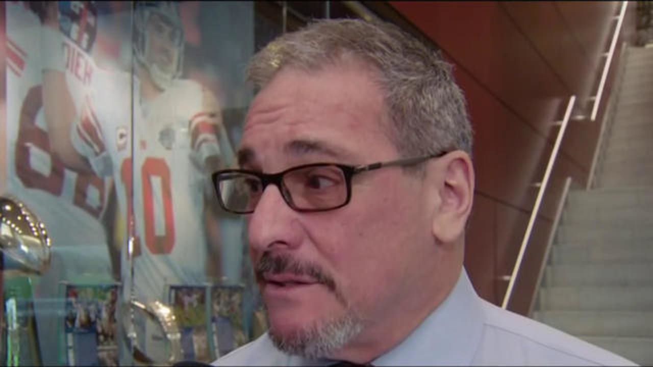 New York Giants general manager Dave Gettleman: The goal is to draft ...